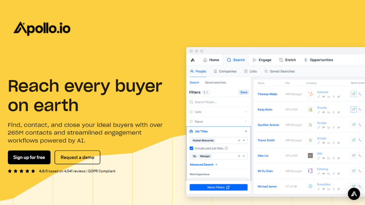 Best Sales Prospecting Software In 2023 - BufferApps